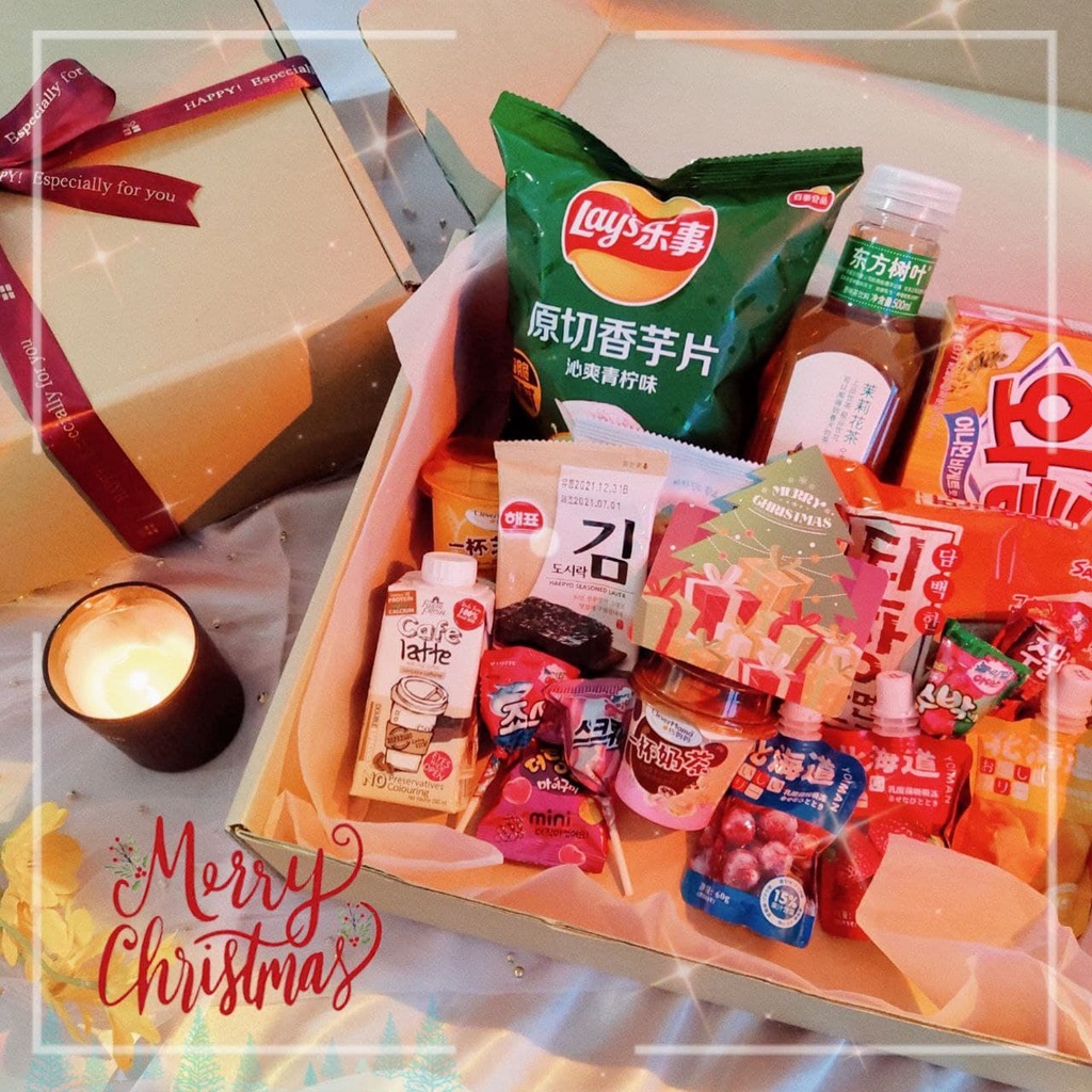 Mukbang Gift Box Gift Set New Year Valentine Christmas Birthday Present ...