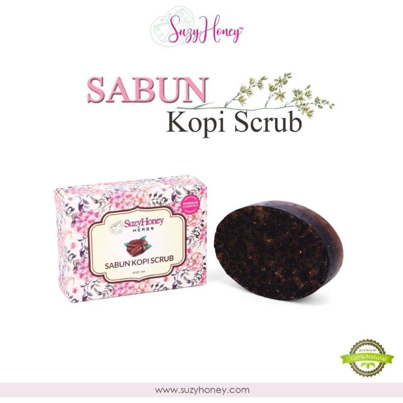 SABUN KOPI -SUZYHONEY / Skrub badan / body scrub / Buang daki ...