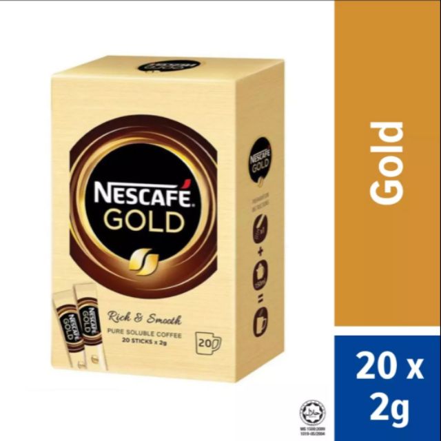 NESCAFE GOLD Stick box (20x2g) | Shopee Malaysia