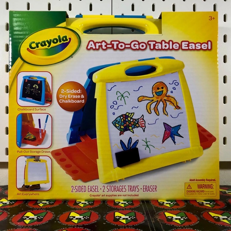 [ORIGINAL]Crayola Art To Go Table Easel | Shopee Malaysia