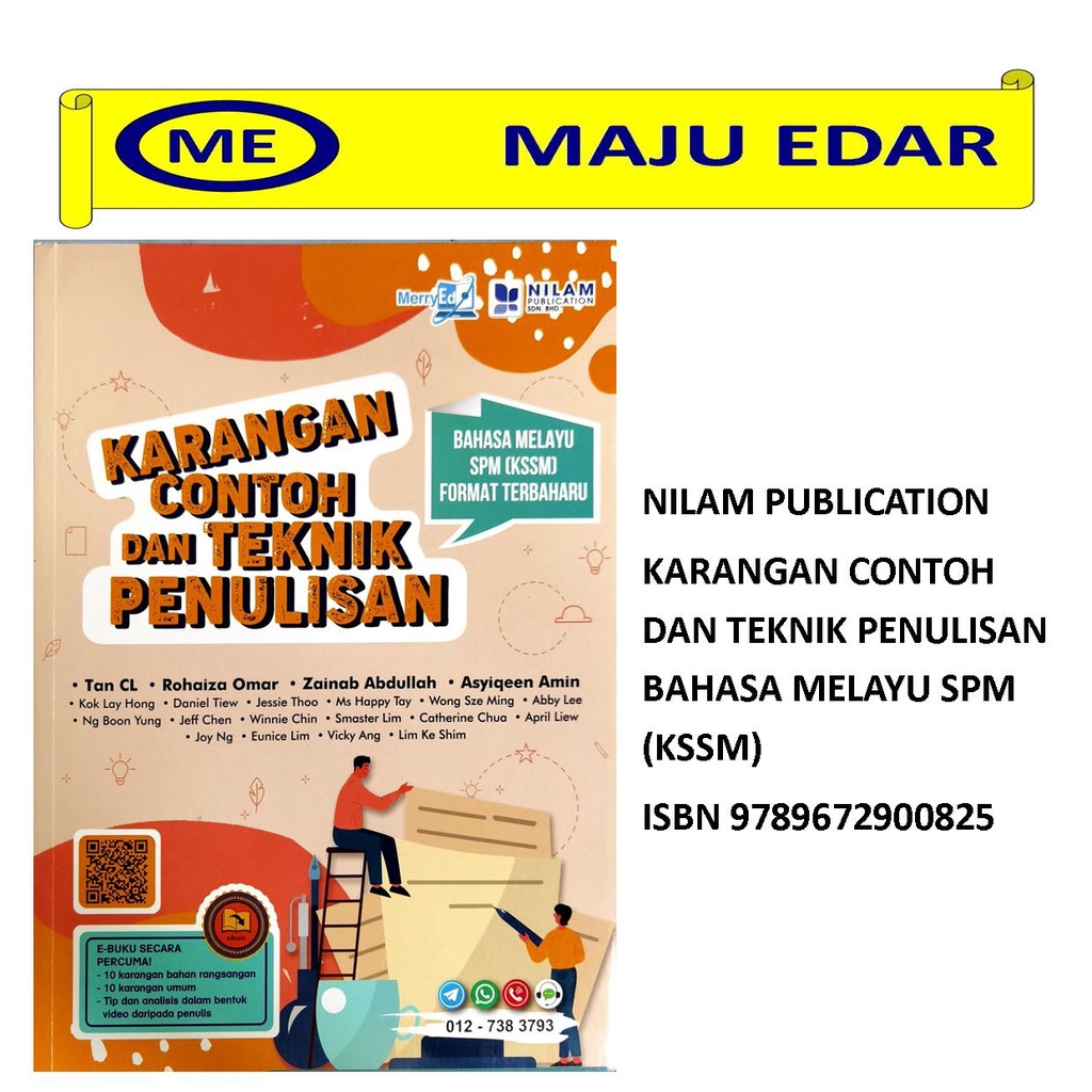NILAM KARANGAN CONTOH DAN TEKNIK PENULISAN BAHASA MELAYU SPM (KSSM ...