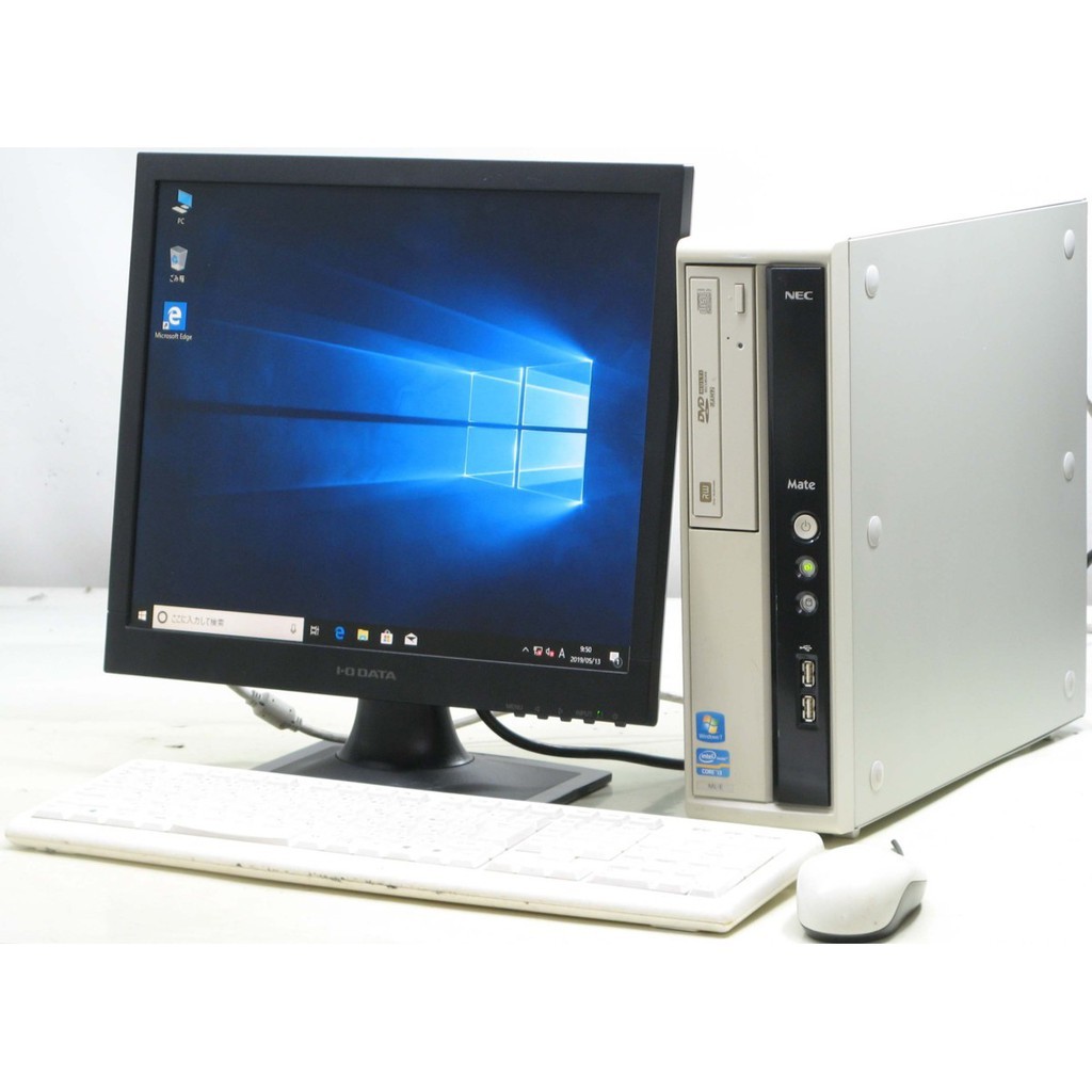 NEC computer set ( 17 inch LCD Monitor ,Windows 10 Pro OS, Intel Core ...