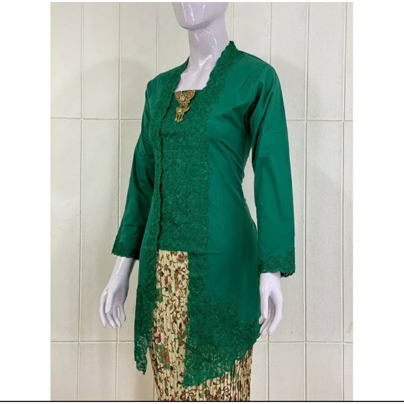 KEBAYA EMERALD GREEN XL (TOP SAHAJA) | Shopee Malaysia