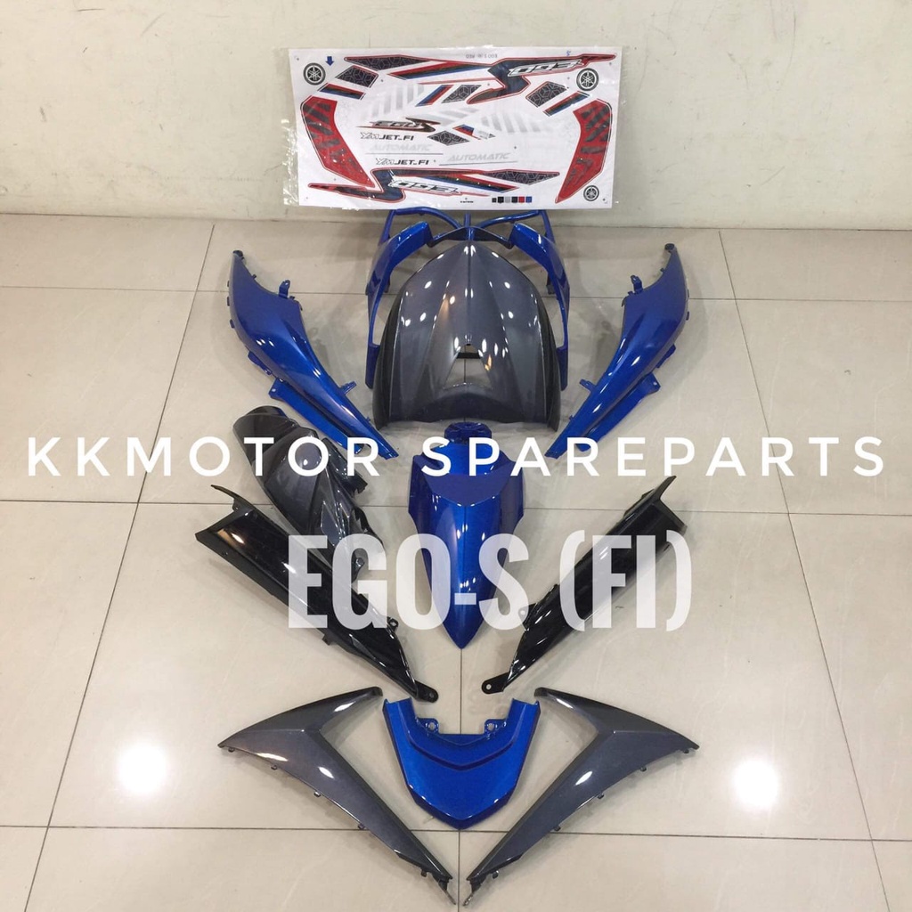 YAMAHA EGOS FI /EGO S FI / EGO S FUEL INJECTION COVER SET *FREE BODY ...