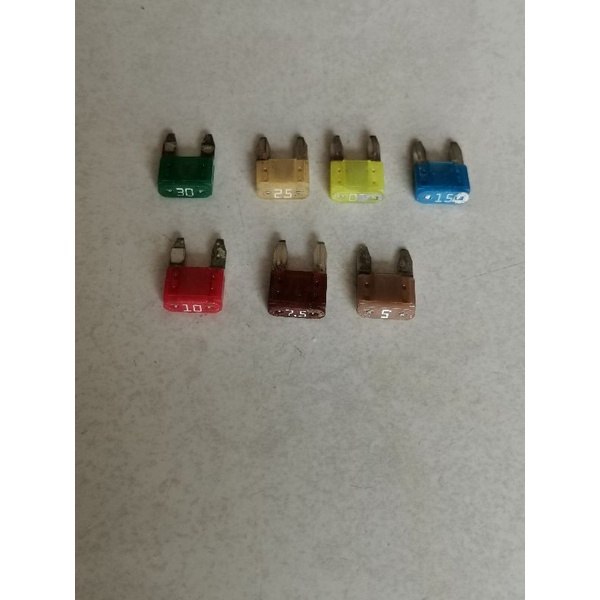 Mini blade fuse Japan 🇯🇵 Mitsubishi Daihatsu Ssangyong Maxus Inokom ...