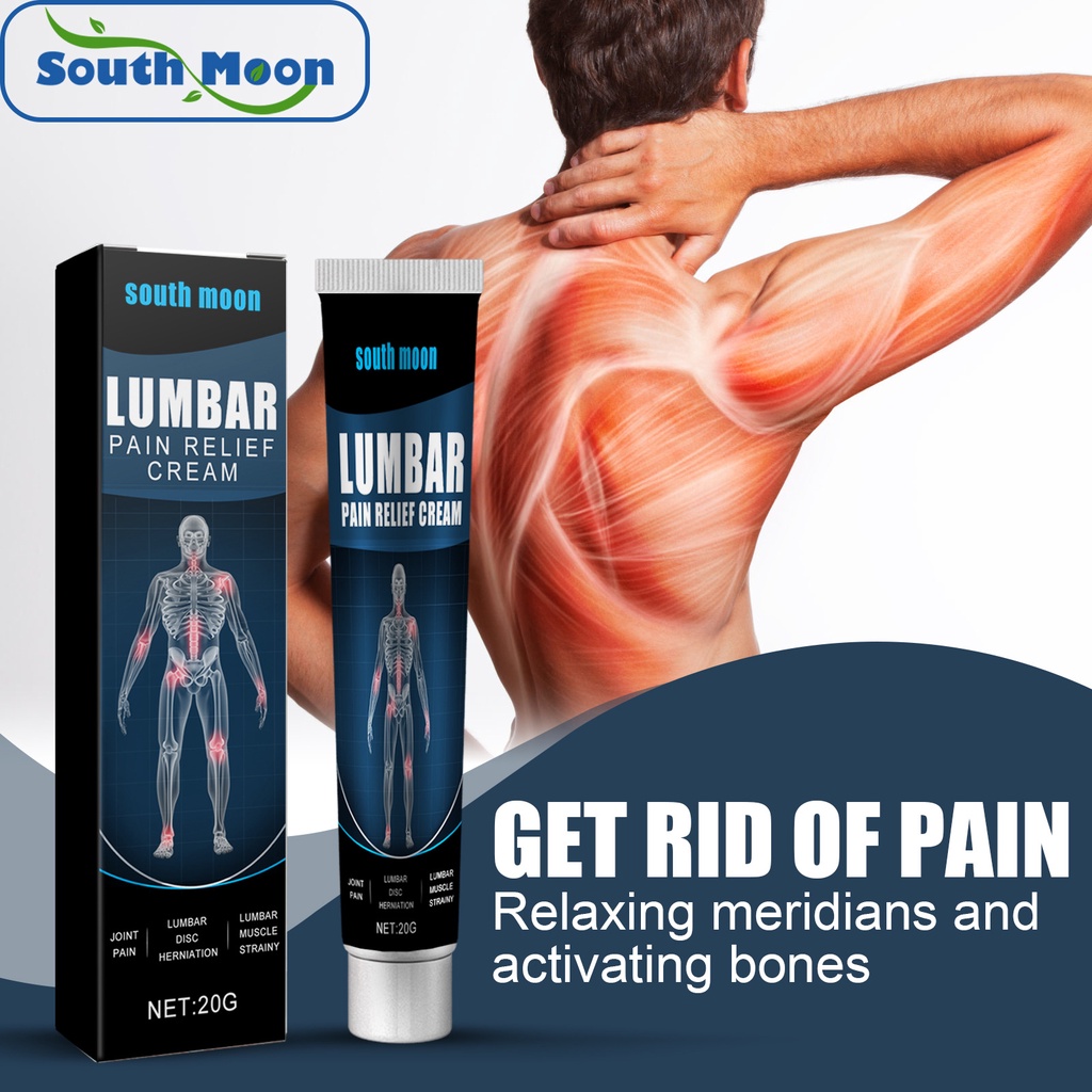 South Moon Lumbar Pain Relief Cream Chinese Medicine Herbal Extract
