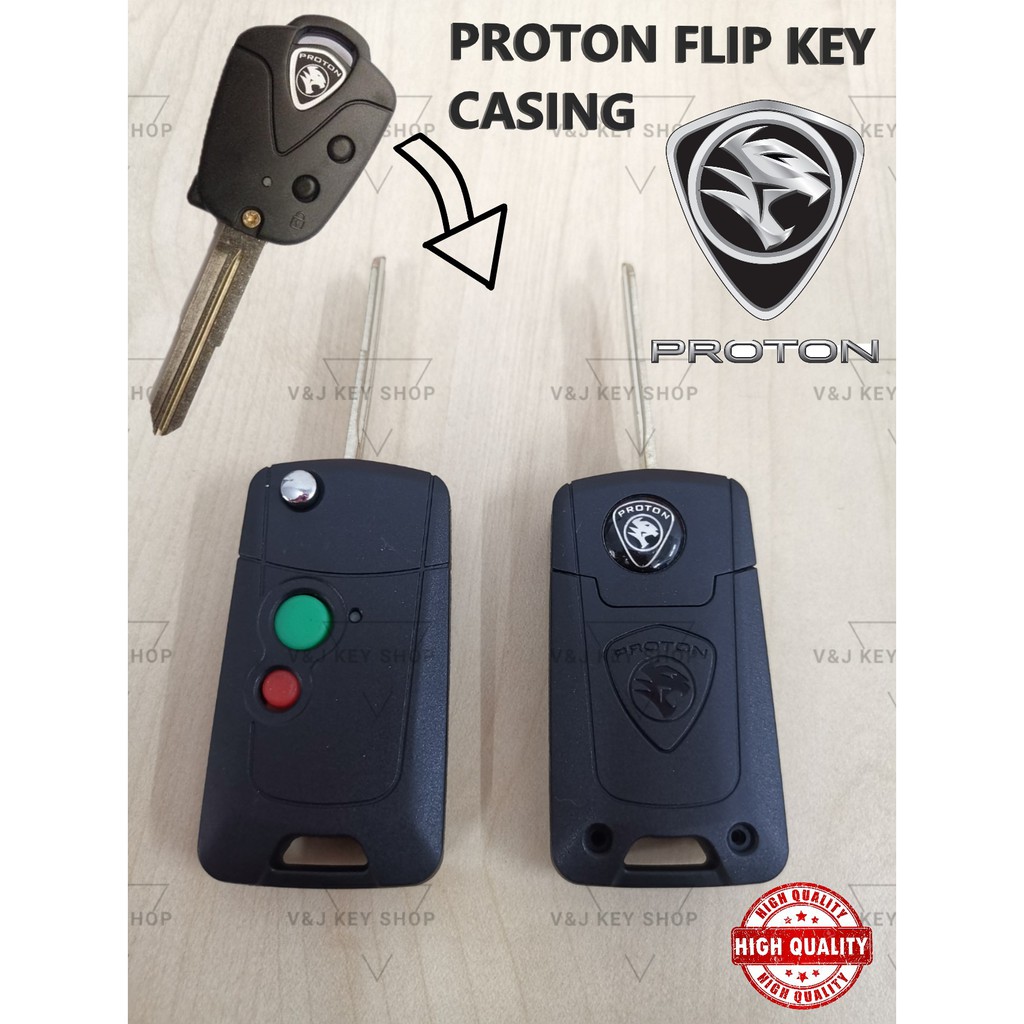 Proton Waja Saga Flx Blm Persona Gen2 Remote Flip Key Casing Case Shell ...