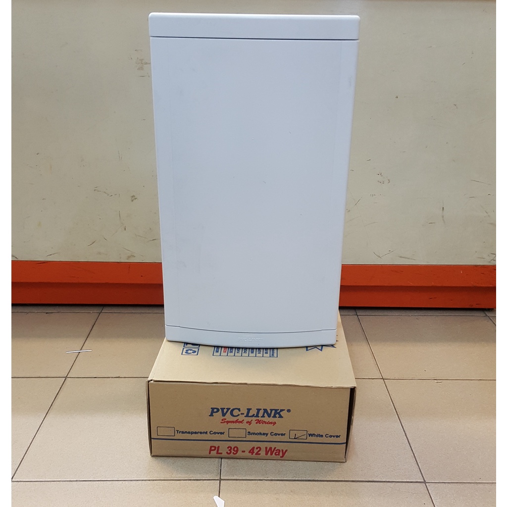 PVC LINK MCB DISTRIBUTION BOX / DB BOX / MCB BOX (39W TRANSPARENT ...