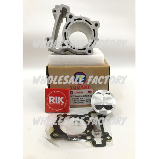 Tobaki Y15 Ceramic Racing Block 65mm Set, with Forged Piston | Shopee ...