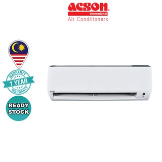 Acson R32 1HP MyEco Non-Inverter AVO Air Conditioner Series A3WM10N/A3LC10F | Shopee Malaysia