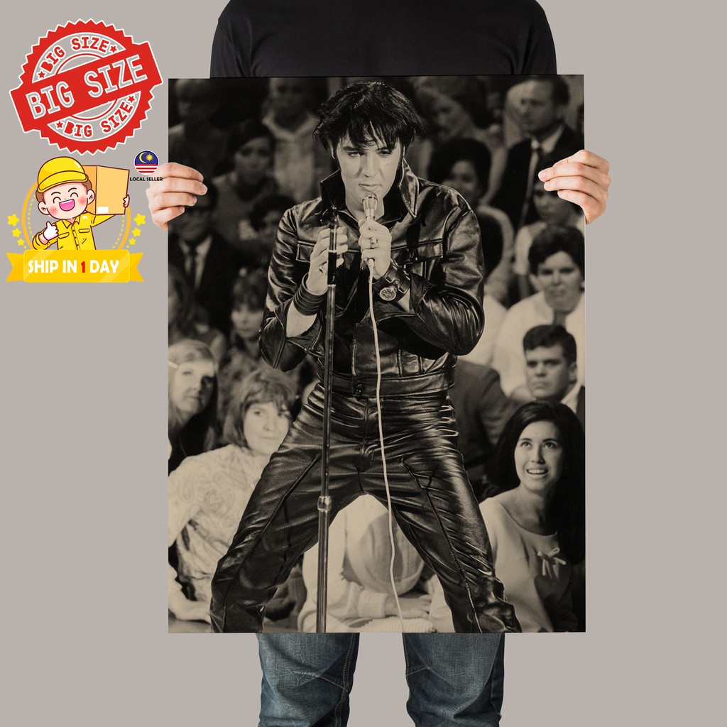 Elvis Presley 68 Comeback Special 2 Retro Vintage Poster Kraft Paper ...