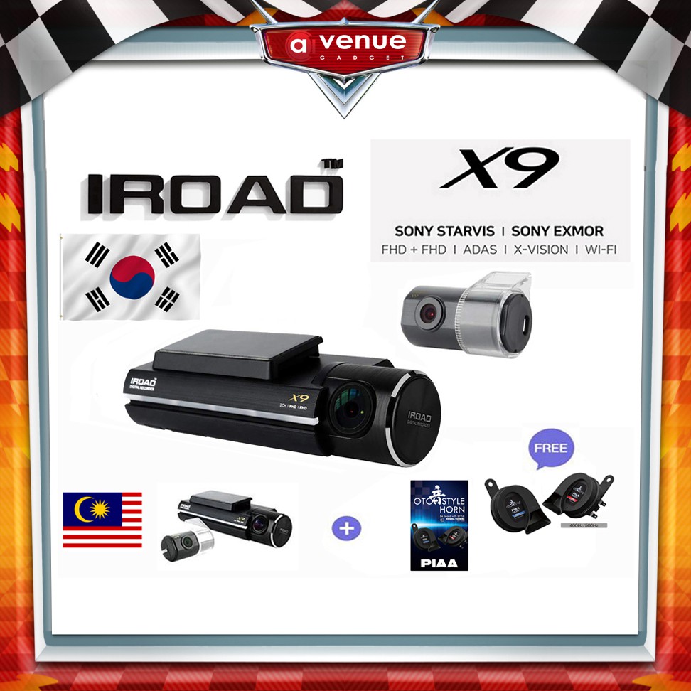 iroad x9 car dash cam | Shopee Malaysia