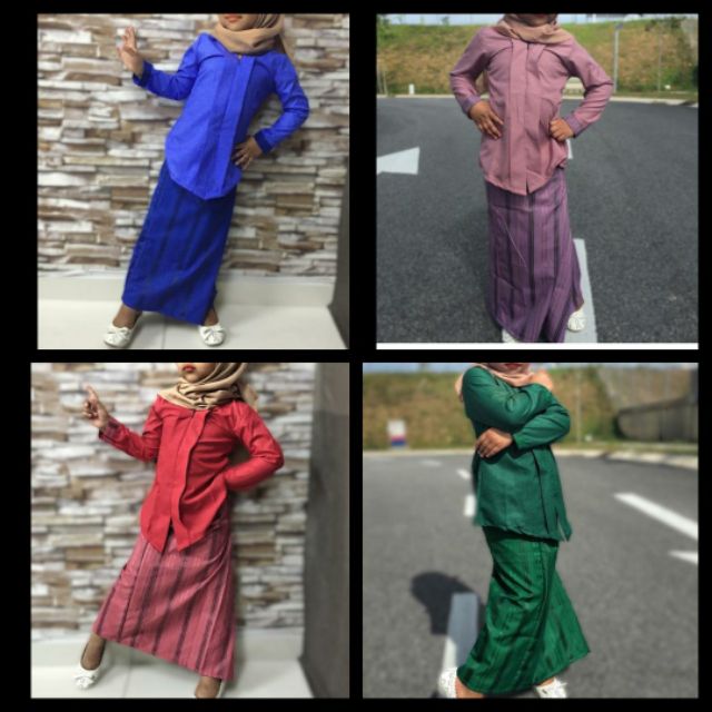 kebaya che wa kanak-kanak | Shopee Malaysia