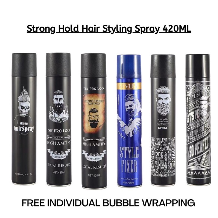 Hair Spray Styling SPRAY RAMBUT LELAKI Extra Hold 420ml | Shopee Malaysia