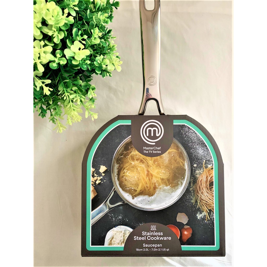 MasterChef The TV Series Stainless Steel Cookware Saucepan 18cm ...