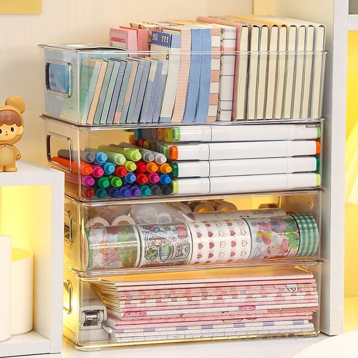 Stationary Organizer Storage Box Desktop Portable Document Stapler ...