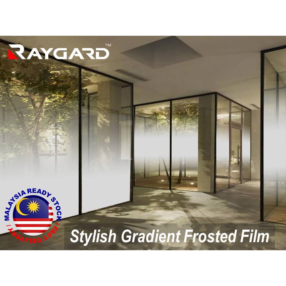 Stylish Gradient Frosted Window Film Privacy Frosted sticker Home ...