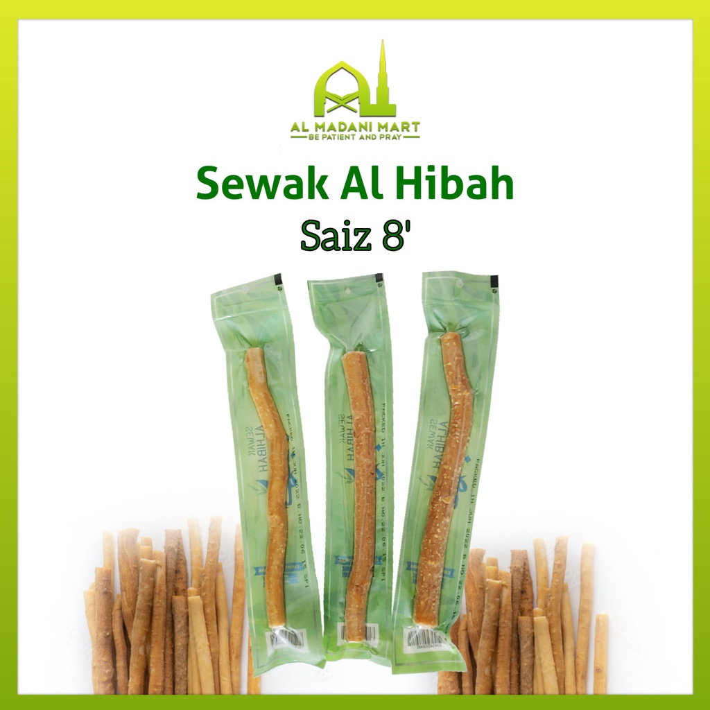 SEWAK AL HIBAH Miswak Kayu Sugi saiz besar | Shopee Malaysia