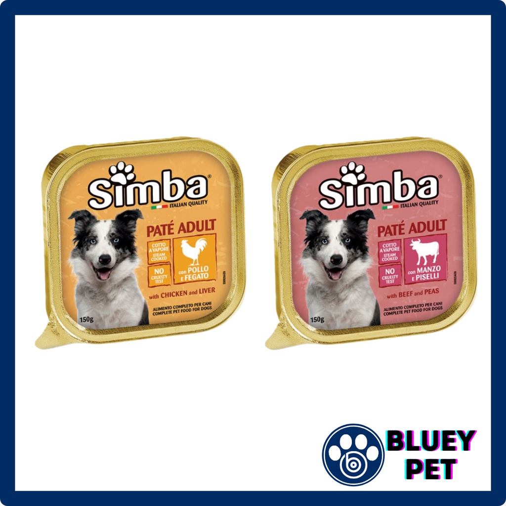 Monge Simba Pate Adult / Wet Food Dog Tray - 150g | Shopee Malaysia