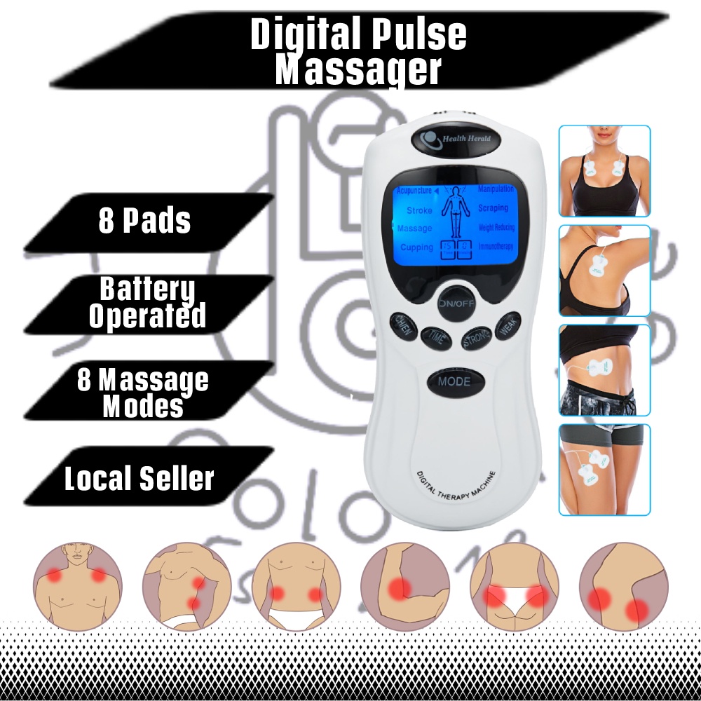 Body Massager Digital Therapy Pulse massage Machine For Back Neck Foot ...