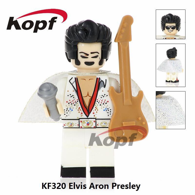 KOPF KF320 KF-320 ELVIS Aron Presley minifigure (lego compatible ...