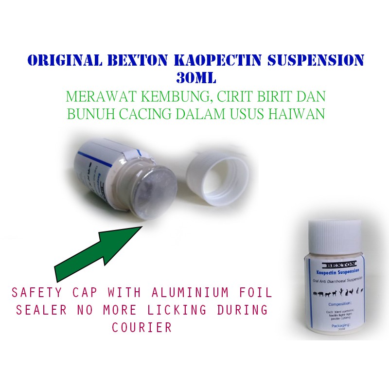 ORIGINAL HQ KAOPECTIN UBAT HAIWAN UNTUK CIRIT BIRIT 30ML | Shopee Malaysia