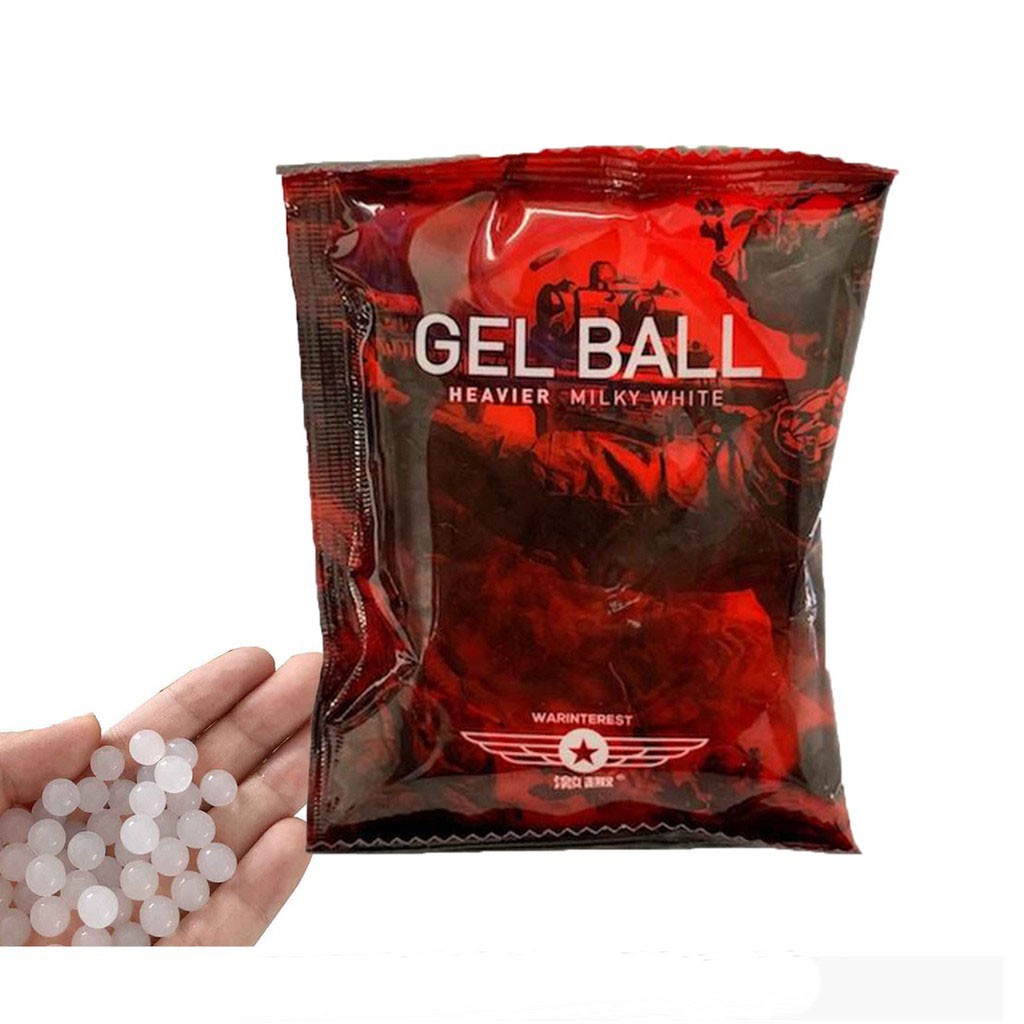 Water Gel Ball LDT V2 Heavier Milky White 7-8mm | Shopee Malaysia