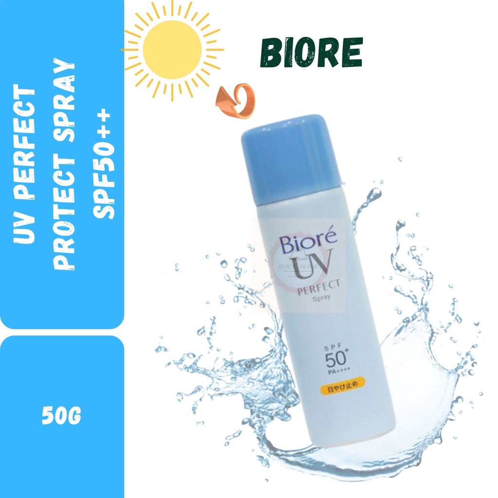 Biore UV Perfect Protection Spray SPF50++ (50g) | Shopee Malaysia