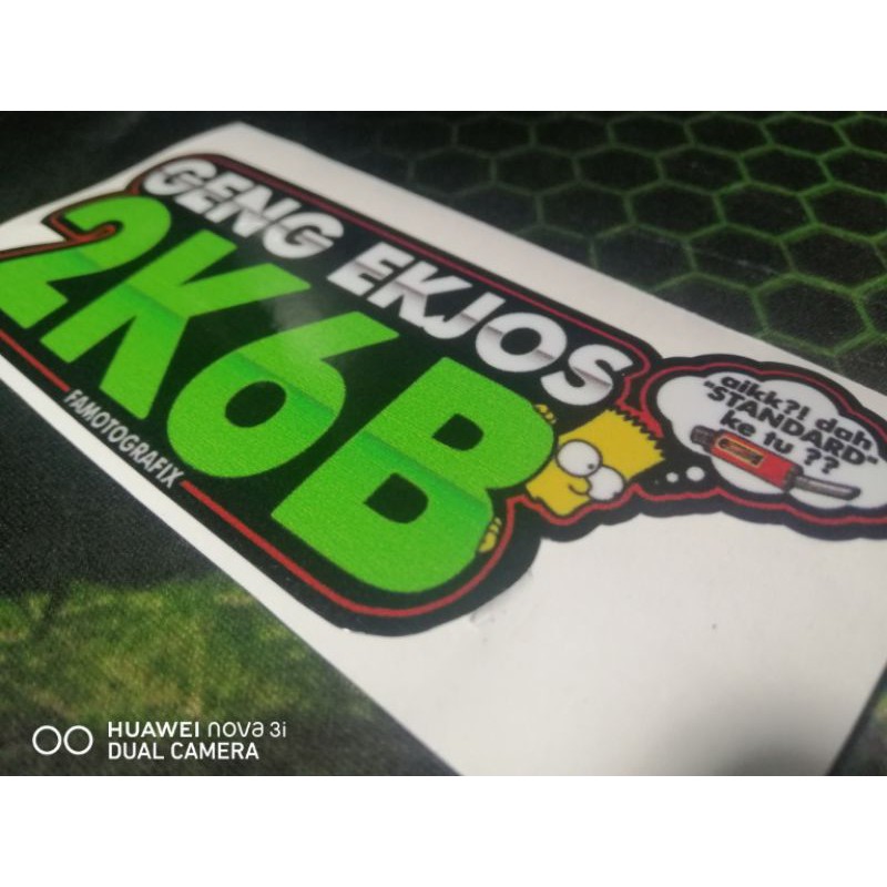 Sticker GENG EKJOS 2K6B | Shopee Malaysia