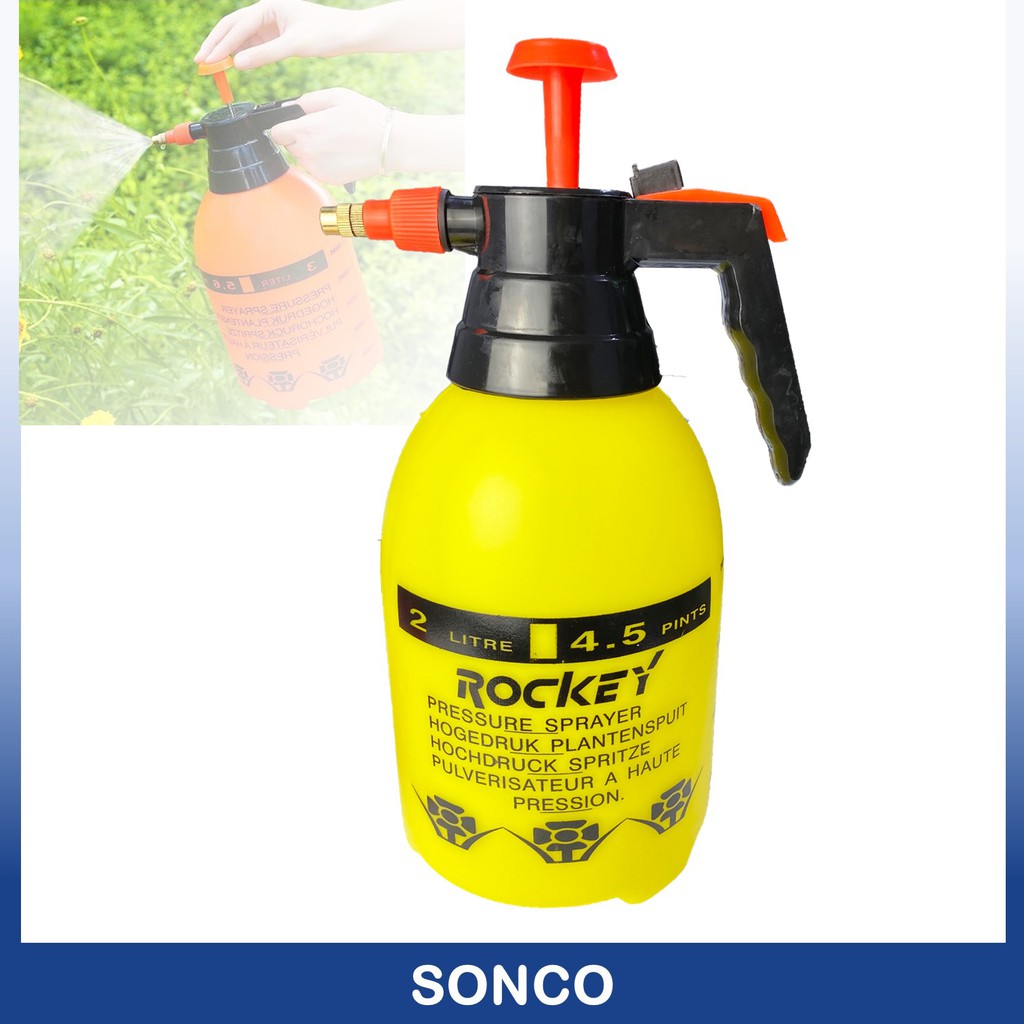 Multi-purpose Hand Pump Manual High Pressure Sprayer Garden Water Spray ...