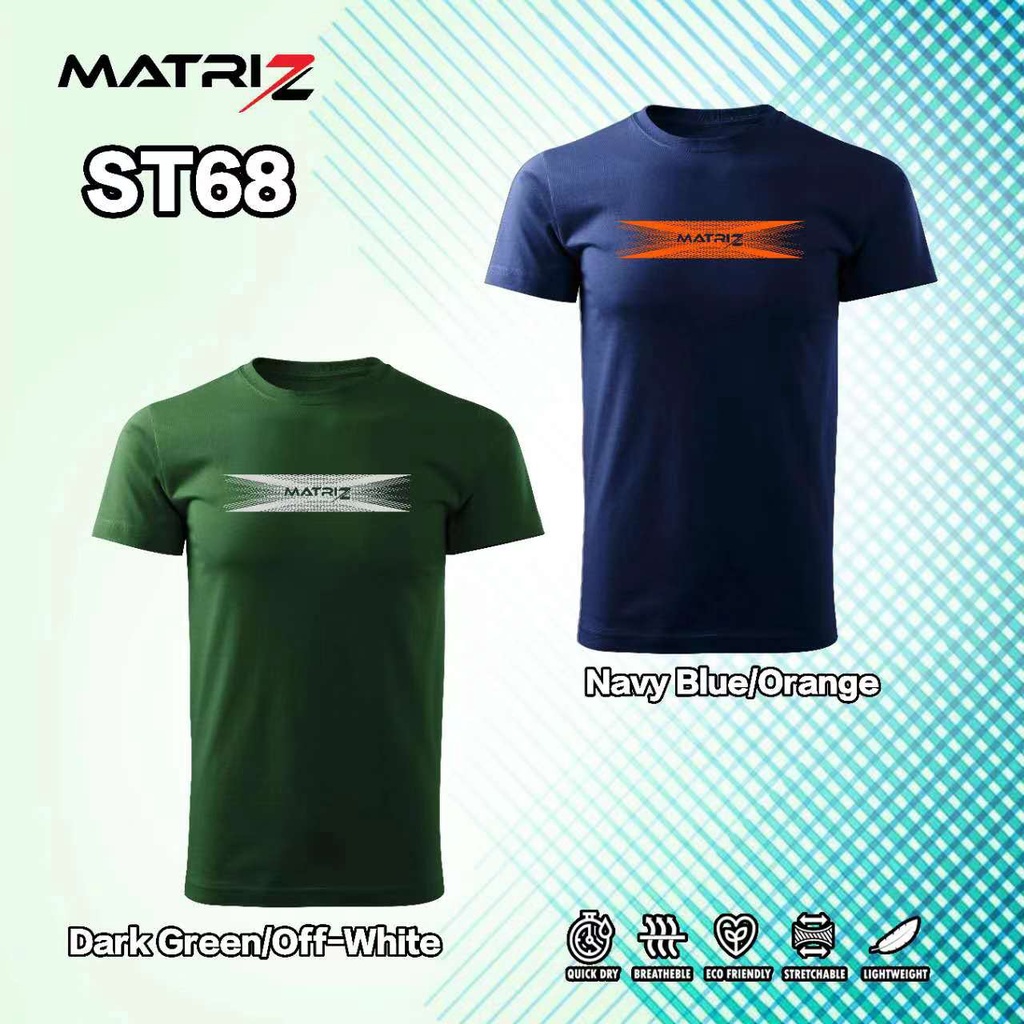 Matriz Dry-Fit Badminton T-Shirts MZ-ST68 | Shopee Malaysia