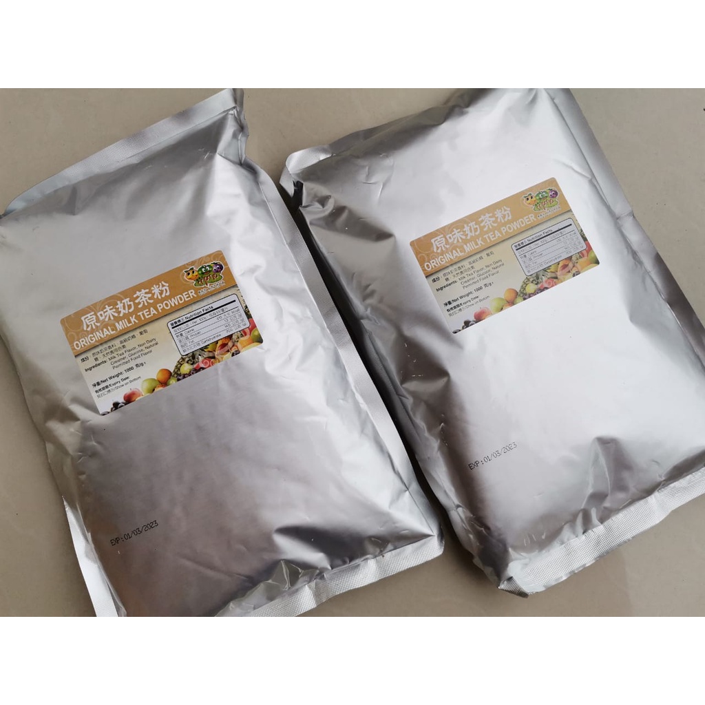 ORIGINAL MILK TEA POWDER 1 KG (BRAND MOMO) / SERBUK PRACAMPURAN MILK ...