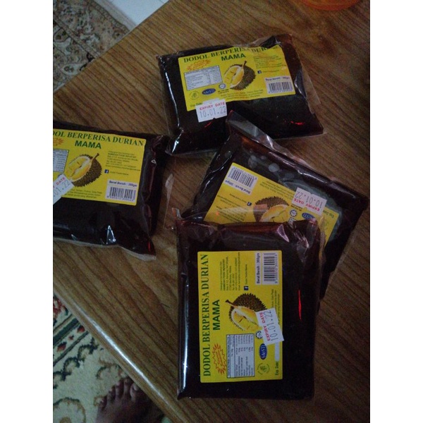 DODOL ASLI MAMA ORIGINAL 100% MELAKA 300g (Packaging Plastic) | Shopee ...