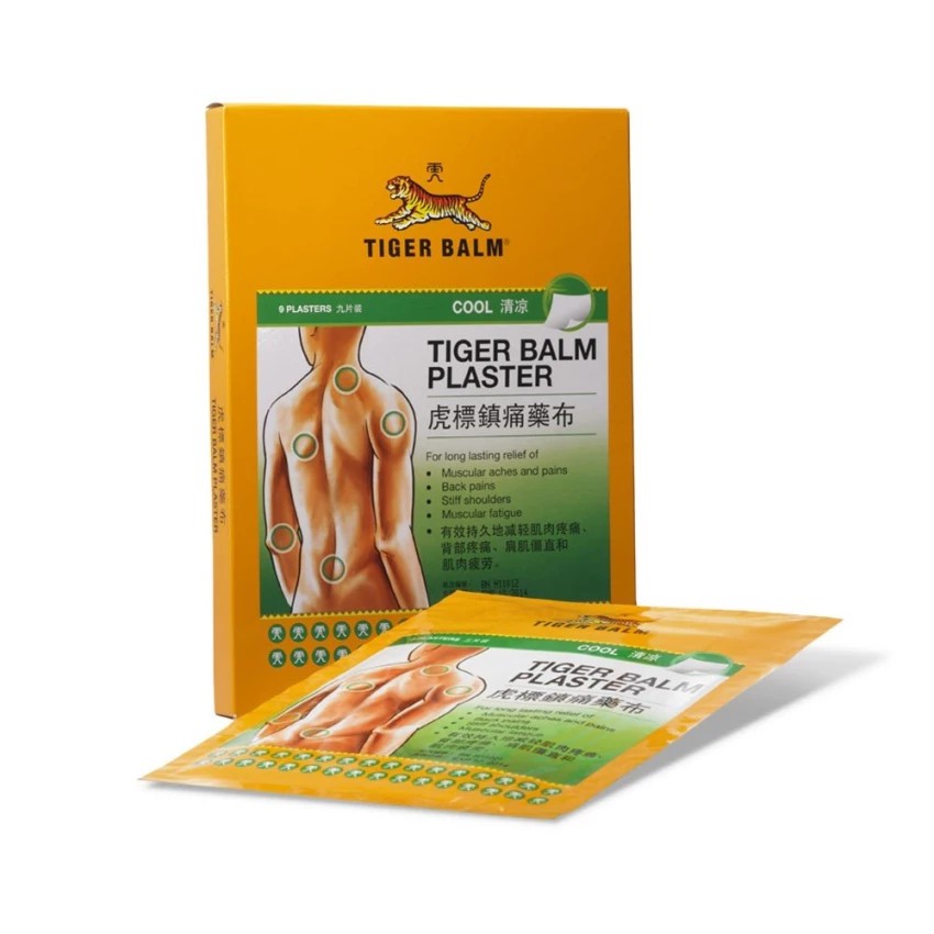 Tiger Balm Plaster Cool (7cm x 10cm x 2 Plasters) | Shopee Malaysia