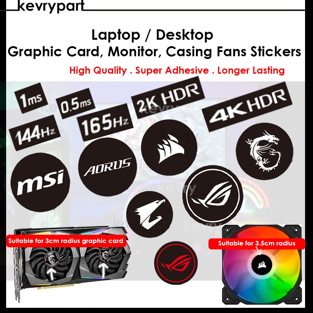 ROG Aorus Corsair MSI Dragon 1ms 0.5ms 144Hz 4K 165Hz HDR 2K Gaming ...