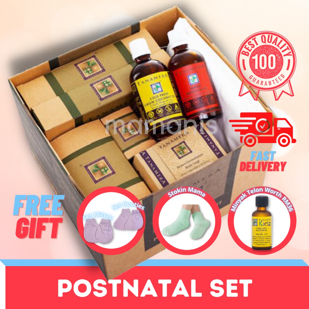 🔥READY STOCK🔥 Set bersalin Tanamera / tanamera postnatal set / tanamera ...