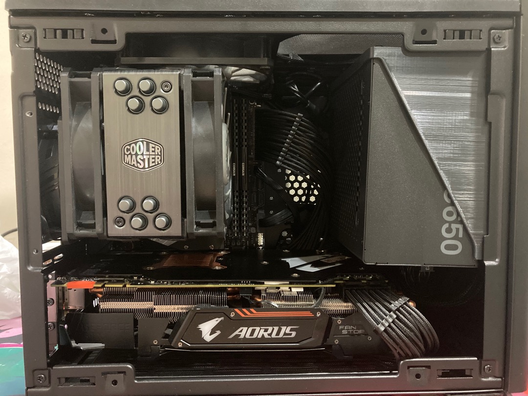 3D Printed ATX PSU Bracket For NR200 / NR200P Low and High Mount ...