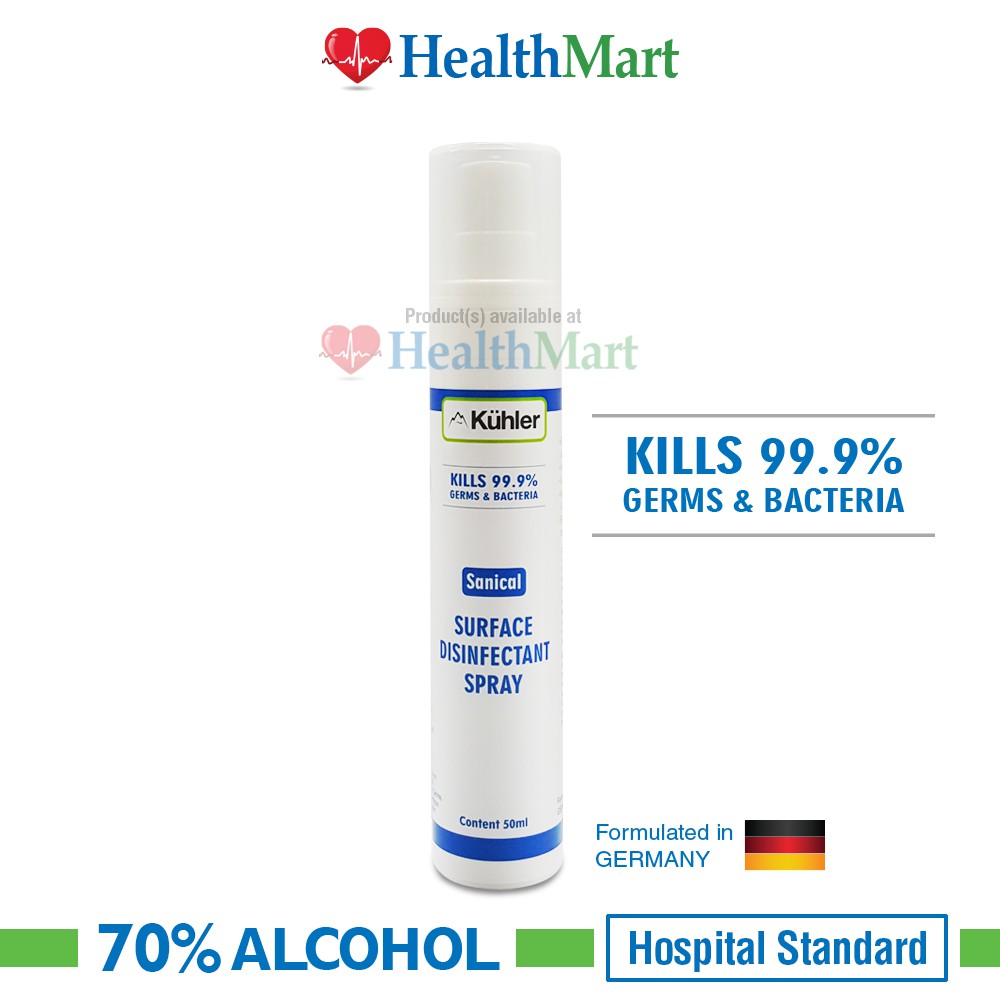 Sanical Surface Disinfectant Spray - 50ml | Shopee Malaysia