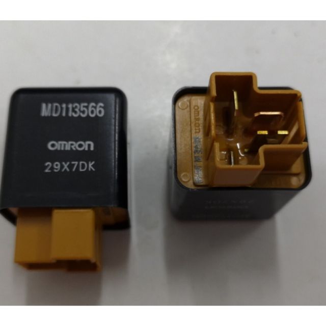 (NEW) Original Omron Alternator Relay MD113566 For Mitsubishi, Proton ...
