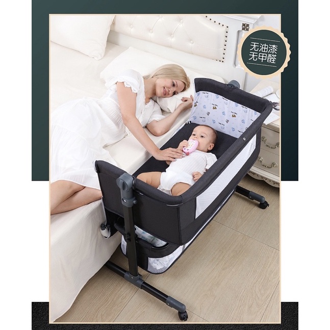 Folding Bed Baby Cot Baby Playpen Katil baby katil bayi newborn ...