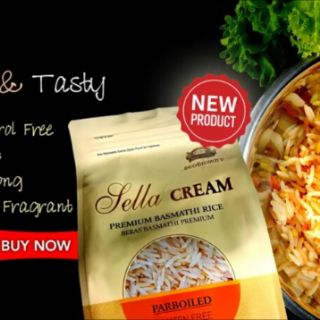 ecoBrown's Sella Cream Premium Basmathi Rice 5kg | Shopee Malaysia