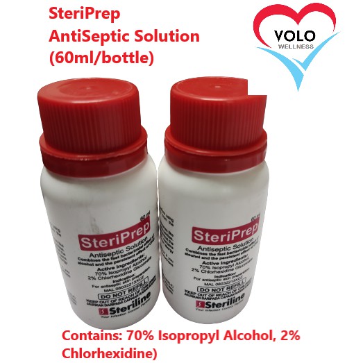 SteriPrep Anti-septic Solution (60ml/bottle) | Shopee Malaysia