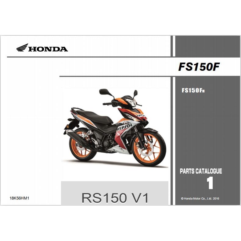 Spare Parts Honda Rs150r | Reviewmotors.co