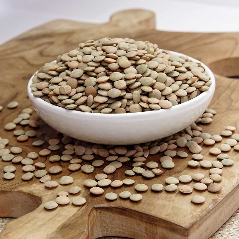 Whole Brown Lentils, Dall Massar, Kachang Dall Choklat 1 Kg | Shopee ...