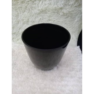 Pasu plastik/ Black Plastic vase/ Pasu Hitam/ Pasu Bunga/ Pasu Hiasan ...