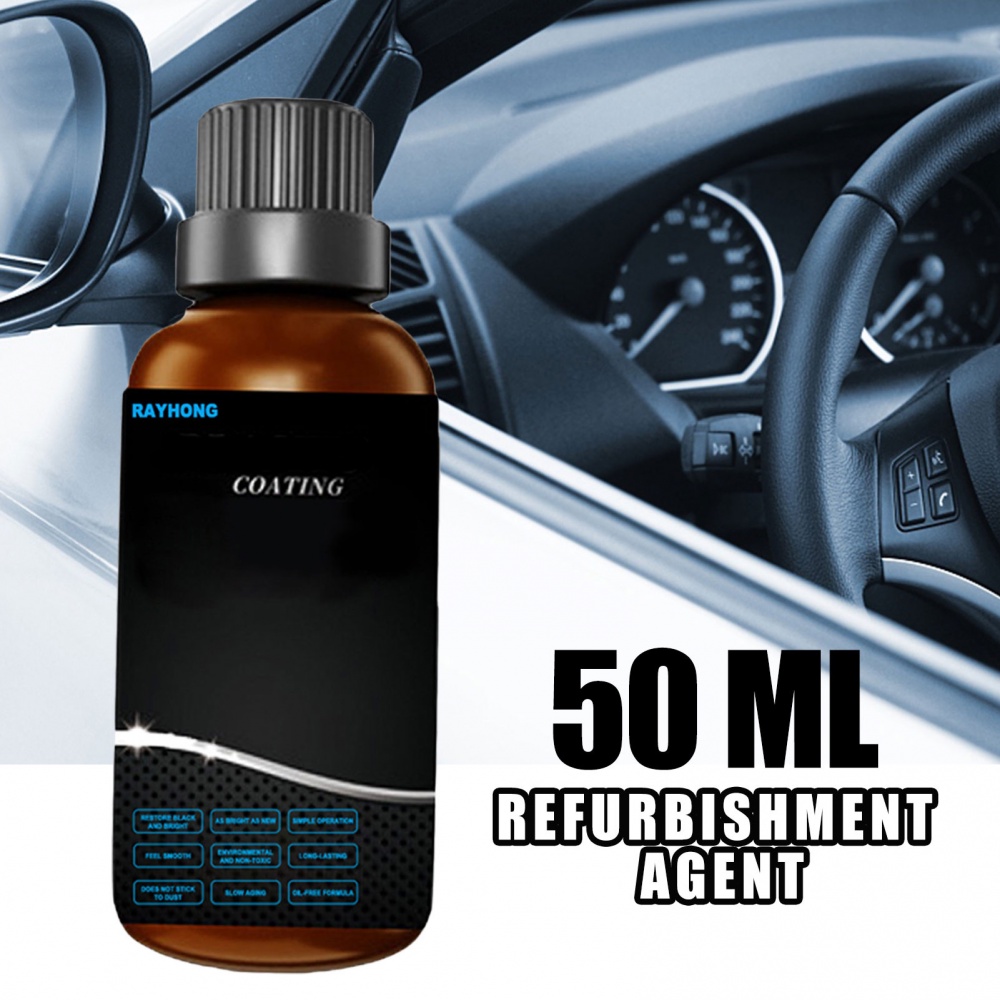 Hilimer 50ml Plastic Parts Refurbishment Agent Car Maintenance Cleaning ...