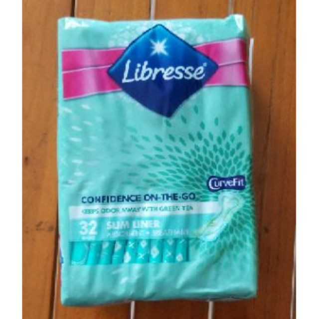 LIBRESSE SLIM LINERS - GREEN TEA (32'S) READY STOCK | Shopee Malaysia