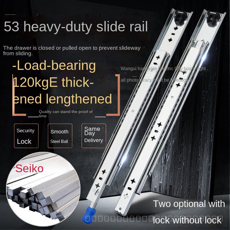 (German Quality) heavy slides 53 wide industry, train 500mm, drawer ...