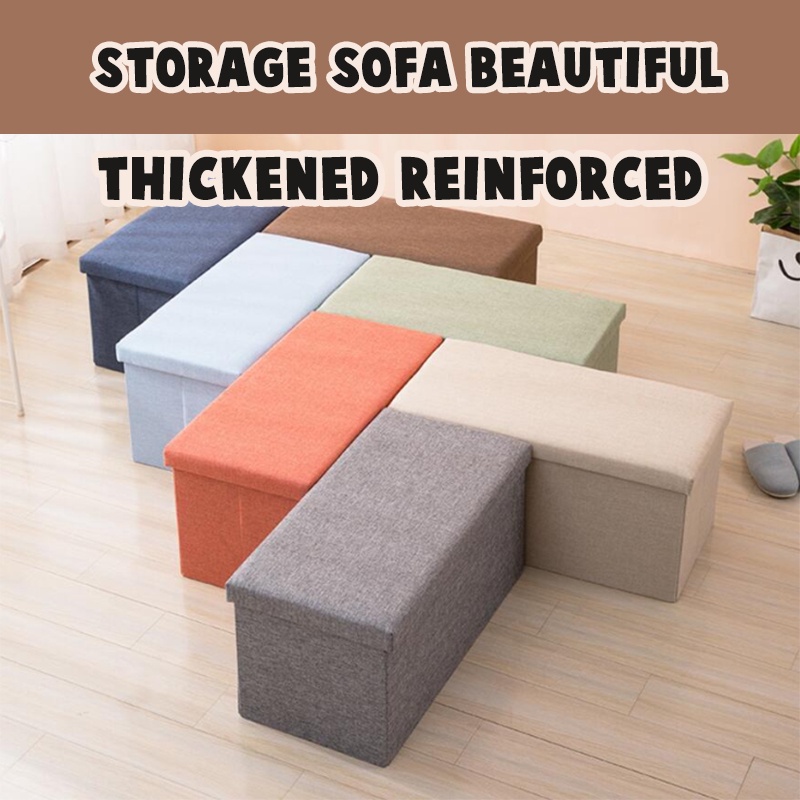 Storage stool Bedroom storage Storage Box Storage stool Folding storage ...