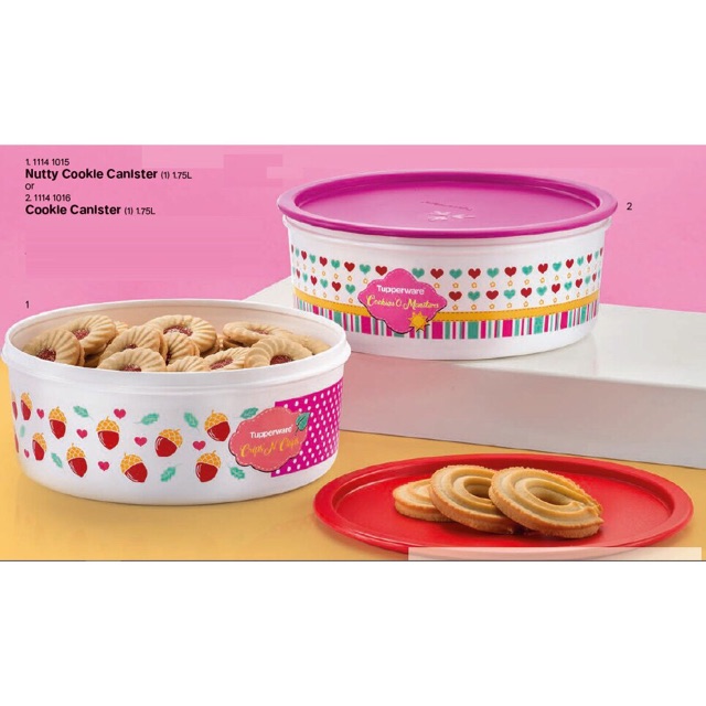 Tupperware Cookies Canister 1.75L | Shopee Malaysia